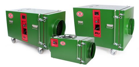 Negative air units / Filtration technology | HSP Hygienetechnik